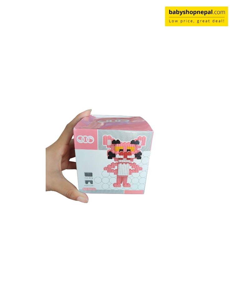 Pink Panther Mini Building Block Set for Kids in Nepal