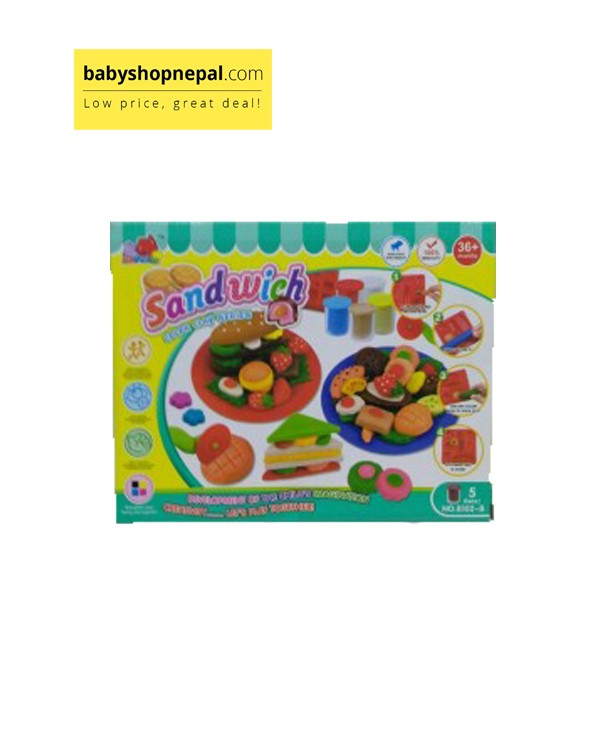 Sandwich Color Clay DIY Series l Babyshopnepal.com